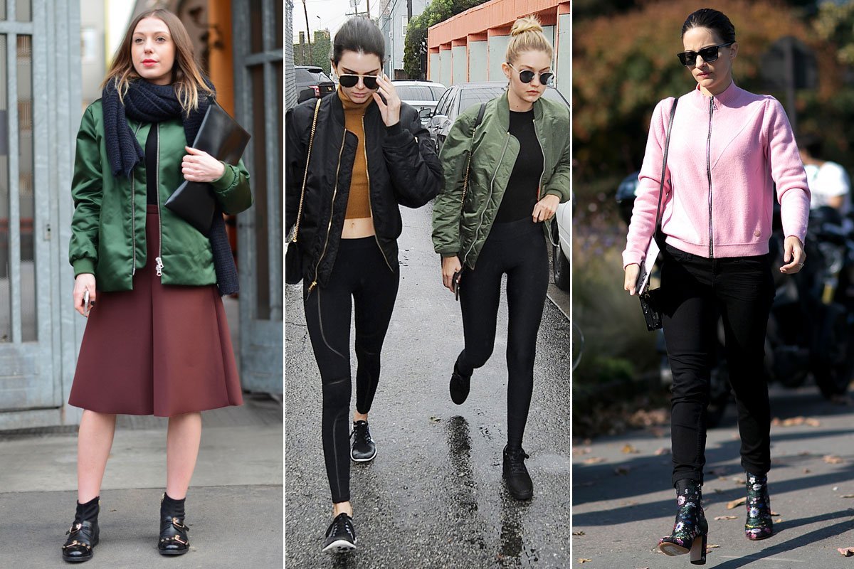 Geci bomber femei care se poarta in acest sezon [year] - Tendinte Moda